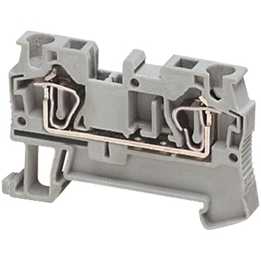SE Linergy standardna redna stezaljka 4mm² 32A jednostruka 1×1 opružna siva