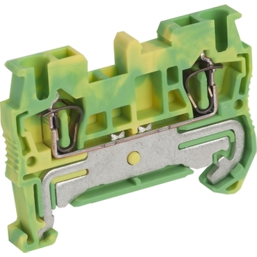 SE Linergy redna stezaljka za uzemlj. 2.5mm² jednostruka 1×1 opružna zeleno-žuta