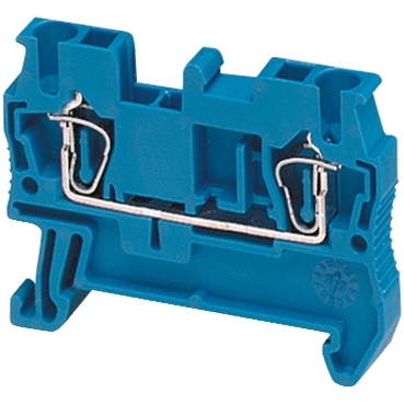 SE Linergy standardna redna stezaljka 2.5mm² 24A jednostruka 1×1 opružna plava