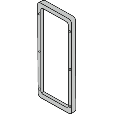 SE Ram : 635x185mm za bočno spajanje WM ormana od V600 i D300mm IP 66