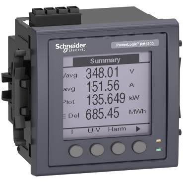 SE PM5310 multimetar sa Modbus-om do 31. harm. 256K 2DI/2DO 35 alarma ugradni