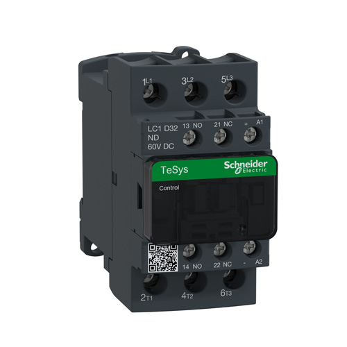 SE TeSys D kontaktor-3P(3 NO) AC-3 <=440 V 32A 60 V DC standardni kalem