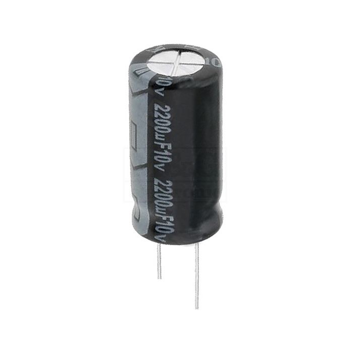 KONDENZATOR EL. V 2200µF 10V