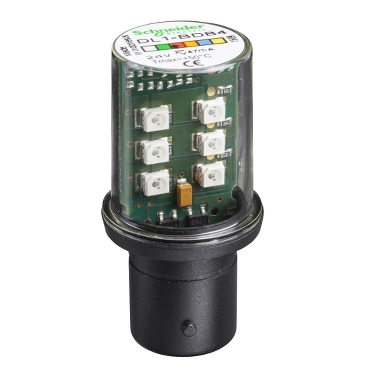 SE Crvena LED lampica BA15D 24VAC/DC