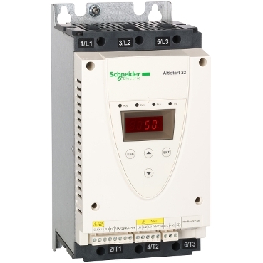 SE Soft starter-ATS22-kontrolni napon 220V-napajanje 230V(11kW)/400…440V(22kW)