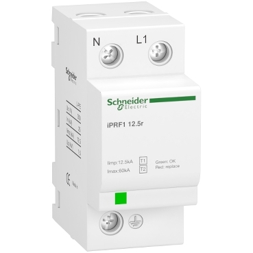 SE IPRF1 12.5r modularni odvodnik prenapona 1P + N 350V sa daljinskom signal.