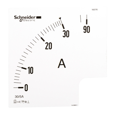 SE Skala ampermetra PowerLogic 3 In prenosni odnos 200/5 A