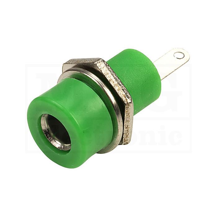 UTIČNICA BANANA 4MM 4A ZELENA