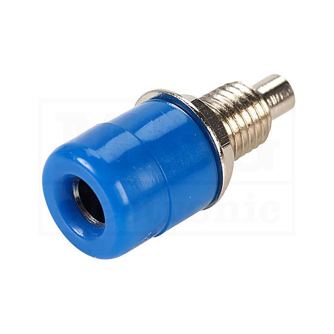 UTIČNICA BANANA 4MM 10A PLAVA