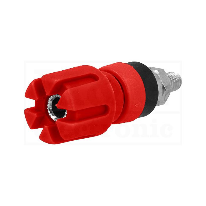 UTIČNICA BANANA 4MM 30A CRVENA