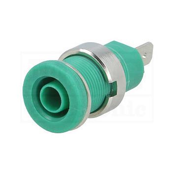 UTIČNICA BANANA 4MM MC Tip S ZELENA