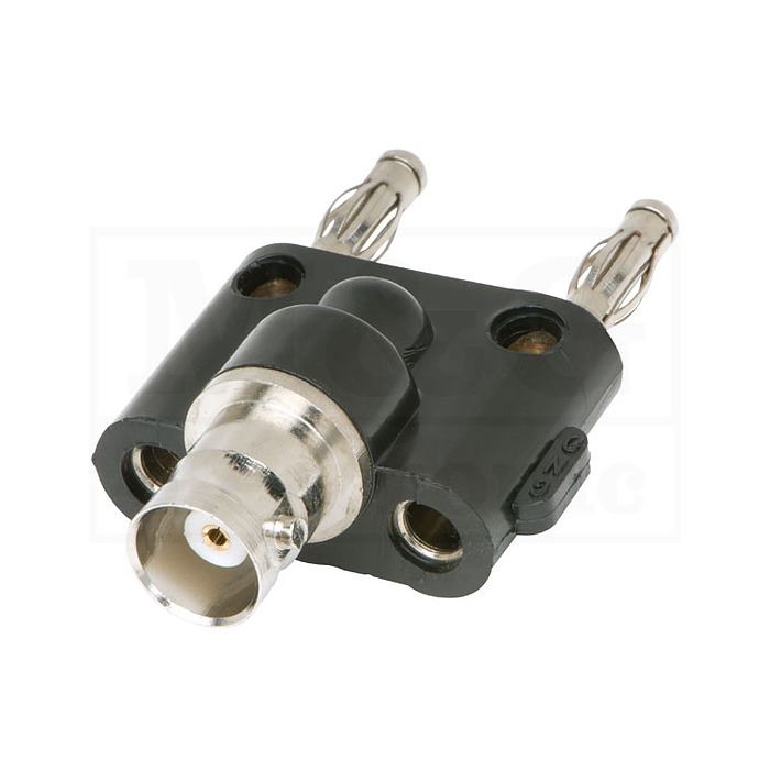 BNC UTIČNICA / 2X UTIKAČ 4 MM