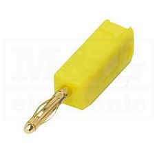 UTIKAČ BANANA 2 MM ŽUTI