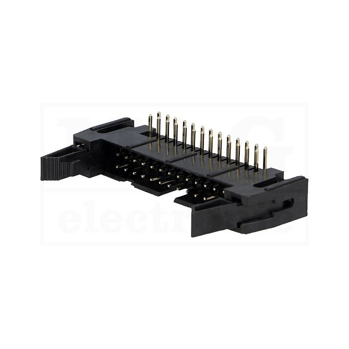 KONEKTOR DIN 41651 26 PINA PRINT 90° BR.