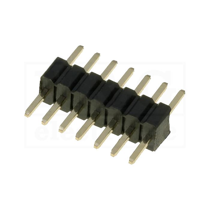 KONTAKTNA LETVICA 1,27 mm MUŠKA 1x7 pina