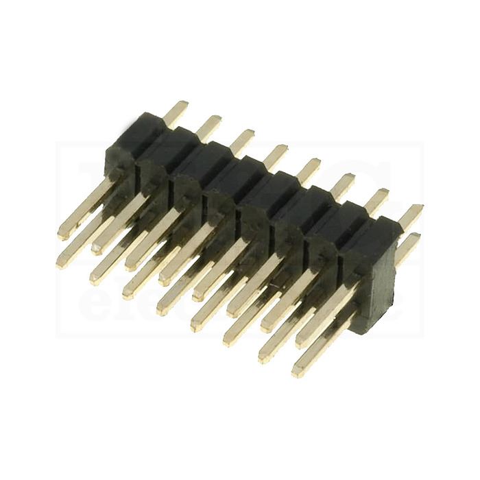 KONTAKTNA LETVICA 1,27 mm MUŠKA 2x8 pina