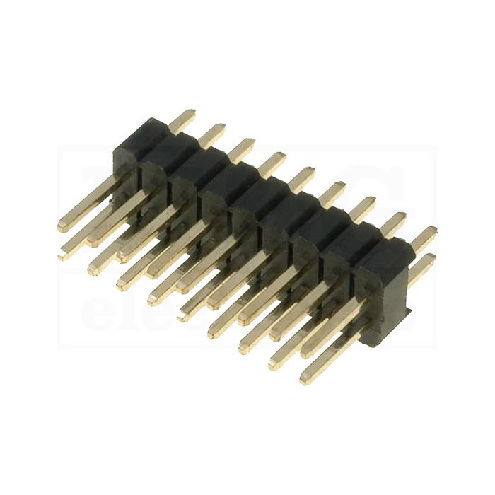 KONTAKTNA LETVICA 1,27 mm MUŠKA 2x9 pina