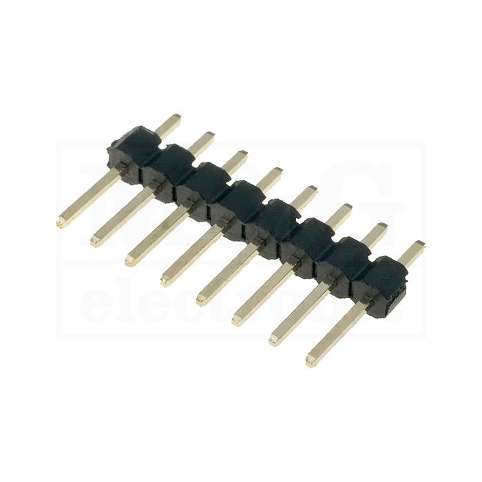 KONTAKTNA LETVICA 2,54 mm MUŠKA 1x8 pina