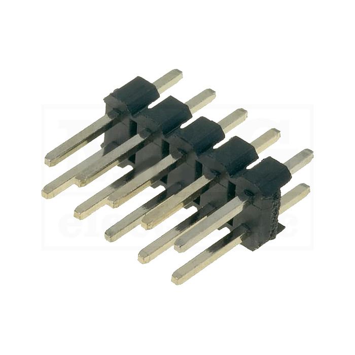 KONTAKTNA LETVICA 2,54 mm MUŠKA 2x5 pina
