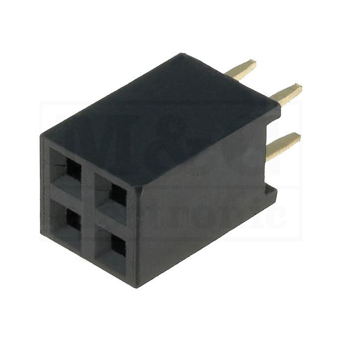 KONTAKTNA LETVICA 2,54 mm ŽENSKA 8-2x2 pina