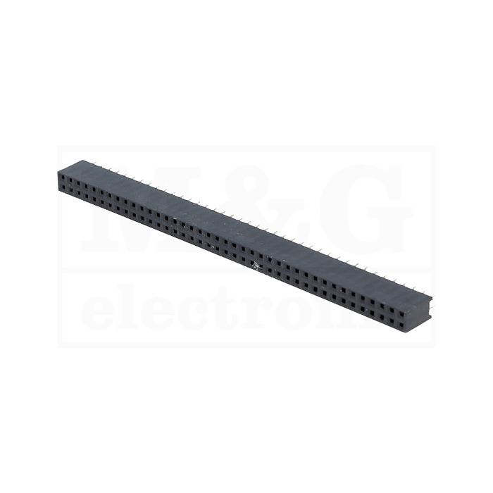 KONTAKTNA LETVICA 2,54 mm ŽENSKA 8-2x40 pina
