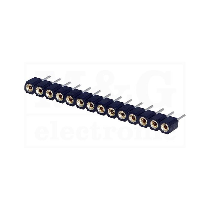 KONTAKTNA LETVICA 2,54 mm ŽENSKA 3-1x14 pina PROF.