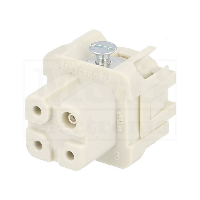 KONEKTOR MOLEX MX-93601-0121 4 pina 3+PE ŽENSKI
