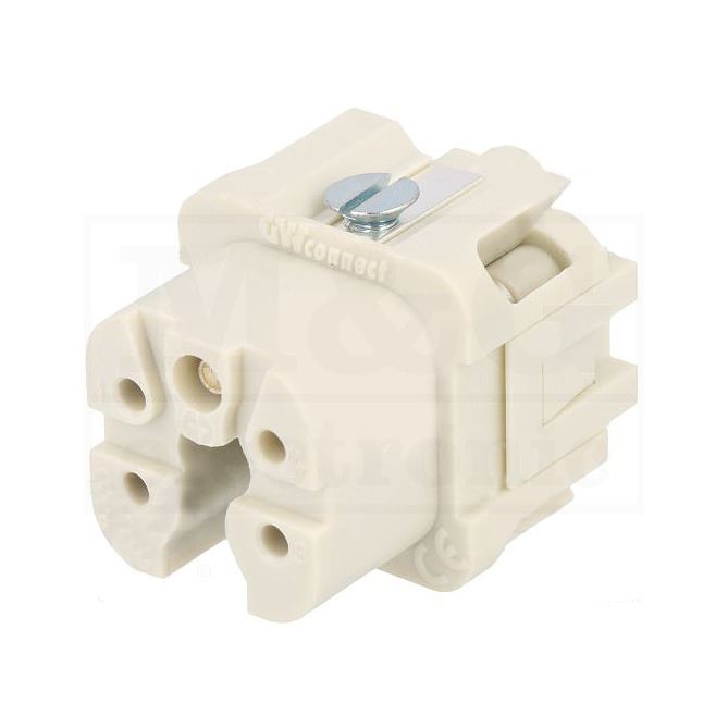KONEKTOR MOLEX MX-93601-0129 5 pina 4+PE ŽENSKI