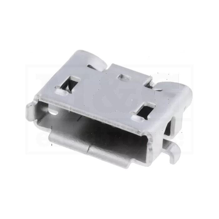 MICRO USB Tip AB UTIČNICA SMD 5 Pina H