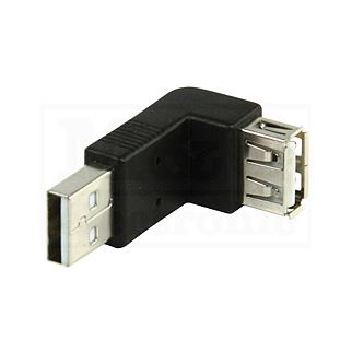 USB ADAPTER A MUŠKI / A ŽENSKI 90°
