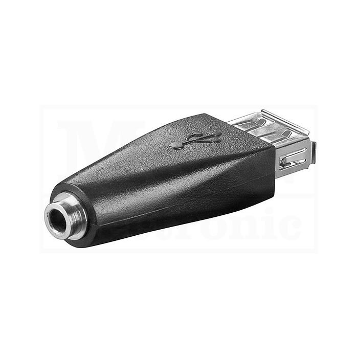 USB ADAPTER A ŽENSKI / 3,5 MM ŽENSKI