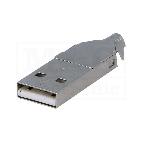 USB UTIKAČ KABLOVSKI MUŠKI TIP A