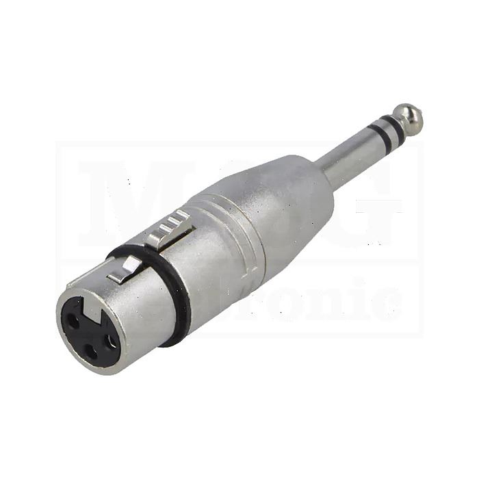 XLR ADAPTER 3 POL Ž / 6,3 S