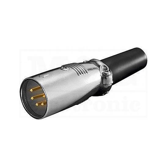 XLR UTIKAČ KABL.MUŠKI 5 POL