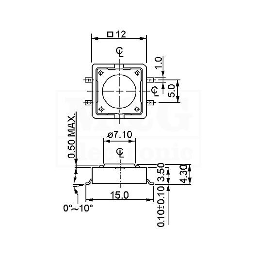 TASTER SMD TACTMS-24N-F