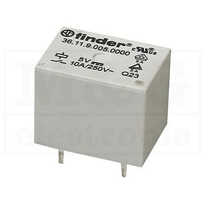 RELEJ FINDER F3611.9.005 1xU 10A 5V DC