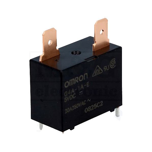 RELEJ OMRON G4A-1A-E-5VDC SPST-NO 20A