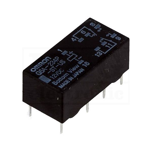 RELEJ OMRON G6A-234P-ST-US-12VDC 2xU 2A