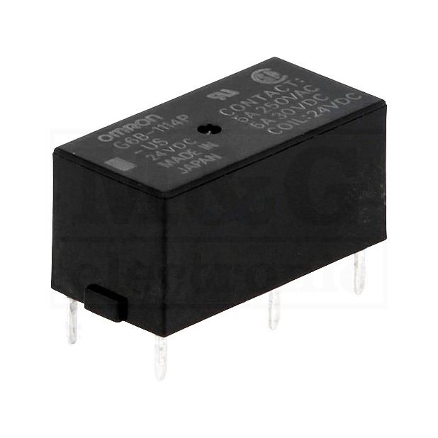 RELEJ OMRON G6B-1114P-US-24VDC 1xNO 5A