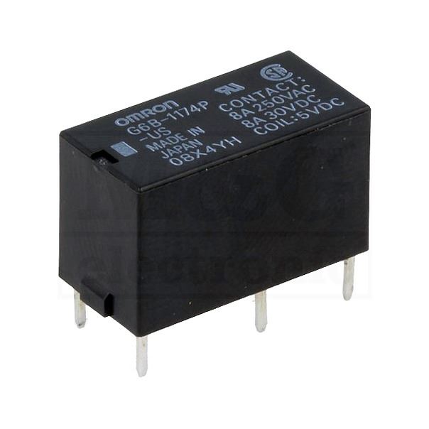 RELEJ OMRON G6B-1174P-US-5VDC 1xNO 8A