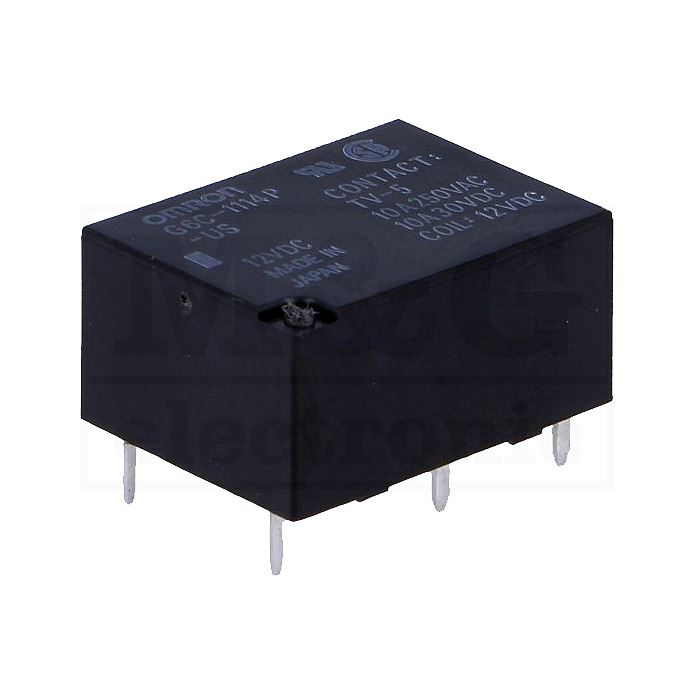 RELEJ OMRON G6C-1114P-US-12VDC 1xNO 10A