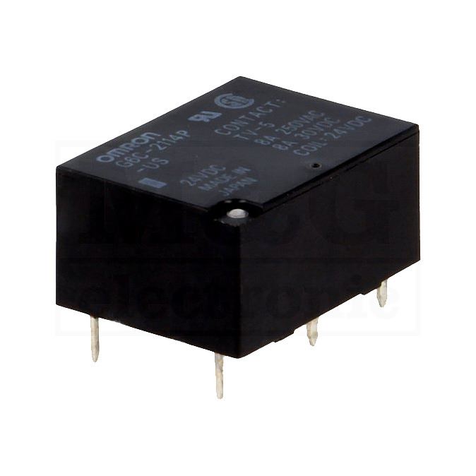 RELEJ OMRON G6C-2114P-US-24VDC NO+NC 8A