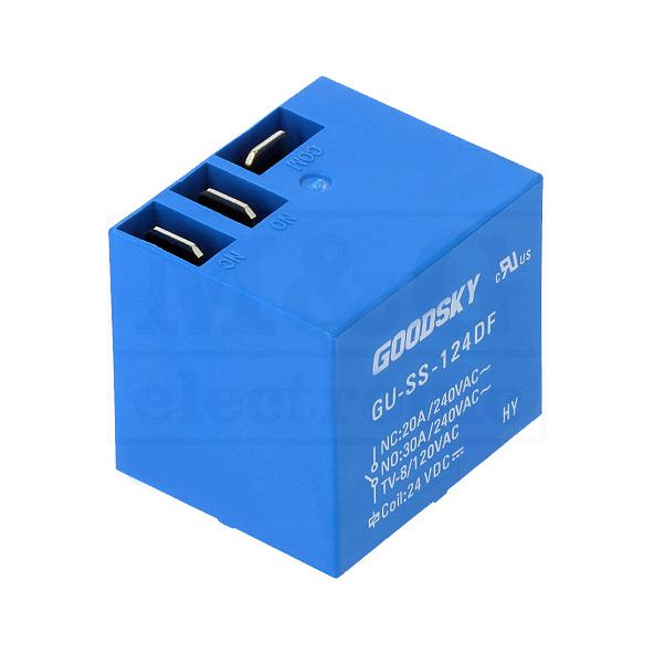 RELEJ GOODSKY GU-SS-124DF 1xU 30A 24V