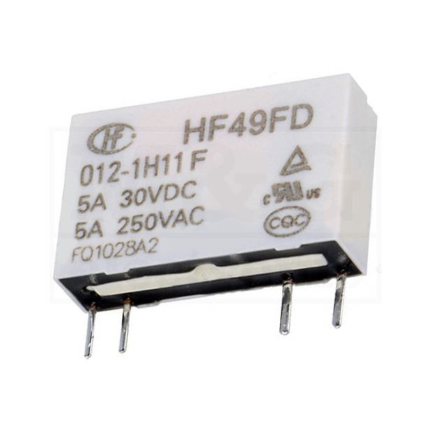 RELEJ HONGFA HF49FD/012-1H11F 1xNO 5A 12V