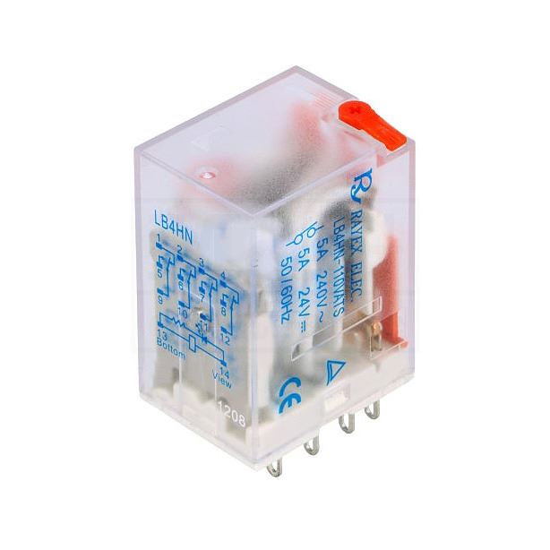 RELEJ RAYEX LB4HN-110ATS 4xU 5A 110V AC
