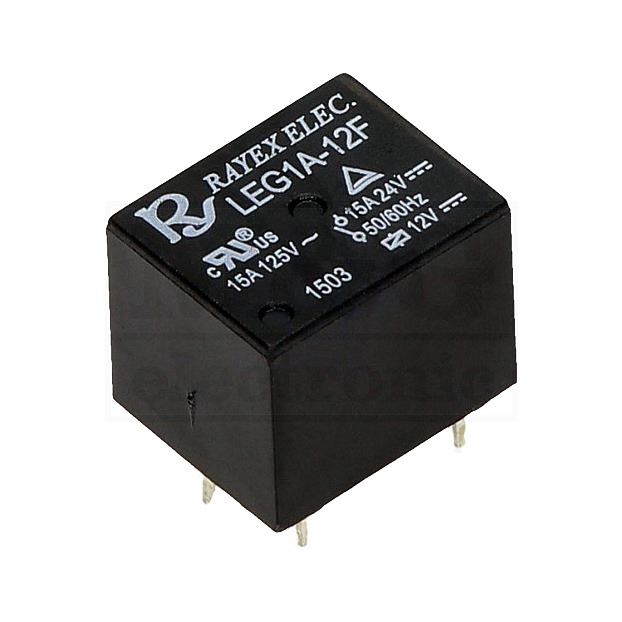 RELEJ RAYEX LEG1A-12F 1xNO 15A 12V DC