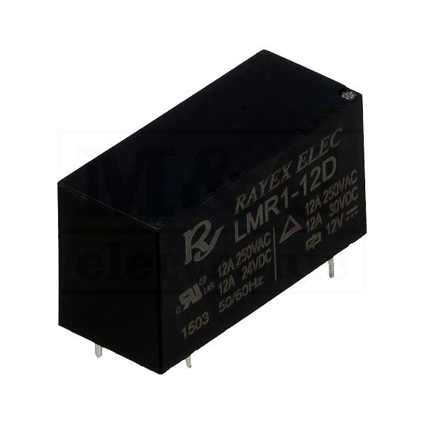 RELEJ RAYEX LMR1-12D 1xU 12A 12V DC