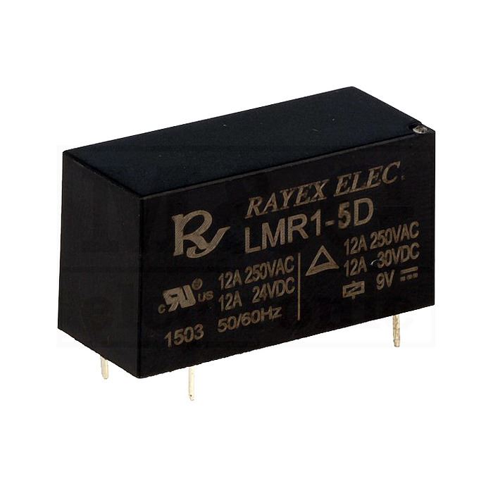 RELEJ RAYEX LMR1-5D 1xU 12A 5V DC