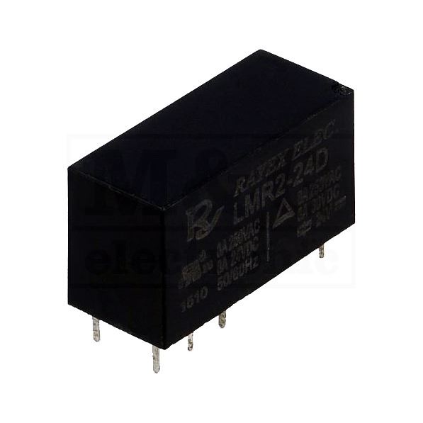 RELEJ RAYEX LMR2-24D 2xU 5A 24V DC