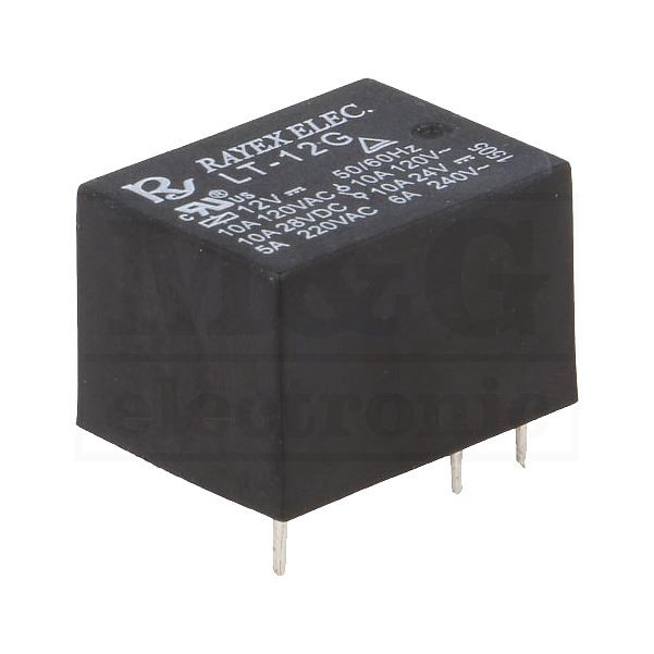 RELEJ RAYEX LT-12G 1xU 10A 12V DC